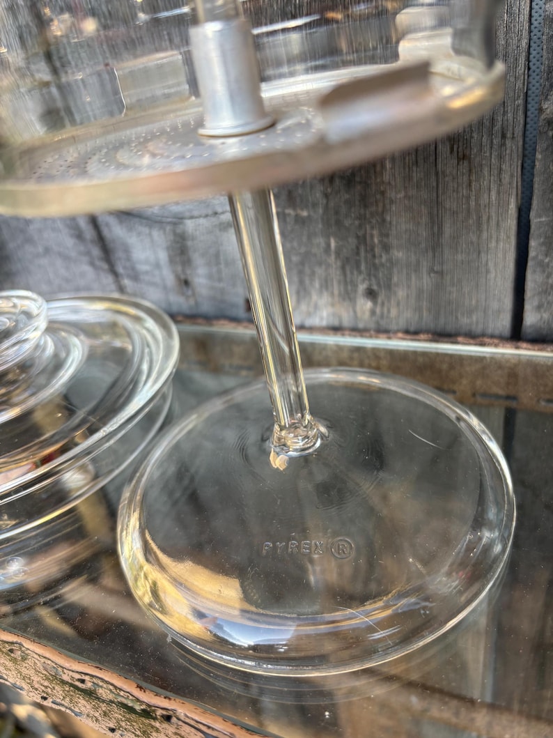 Pyrex Flameware Complete Percolator 9 Cup Glass Stove Top Pyrex Coffee ...