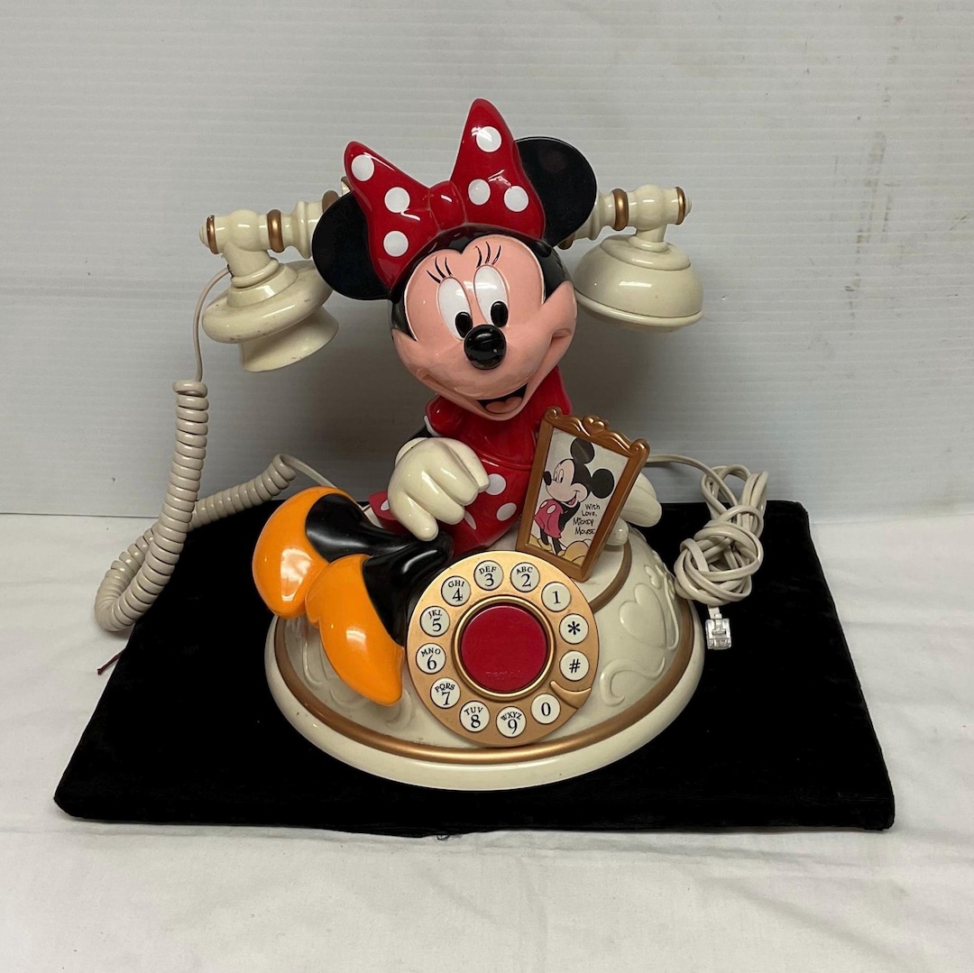 Minnie Mouse Decorator Telephone. Minnie Mouse Desk Phone. Functional ...