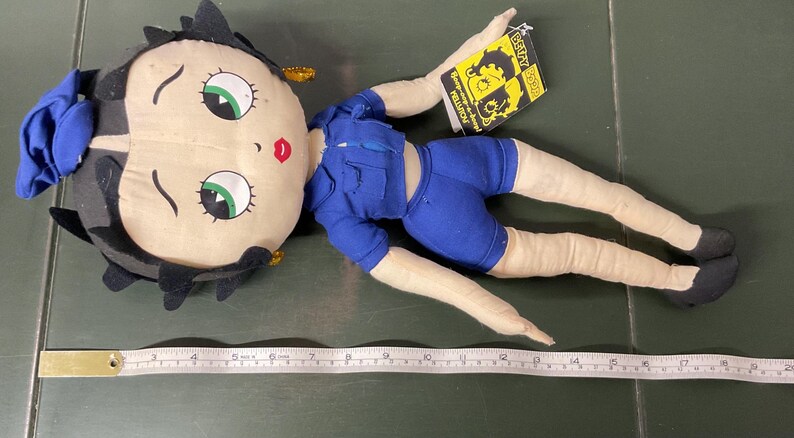 Betty Boop Police Officer Kelly Toy Stuffed Plush Toy 2012 Vintage 17 ...