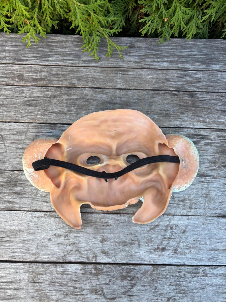 Vintage Latex Mask. Halloween Monkey Half Mask. - Etsy