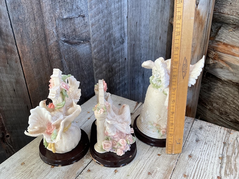 CHOOSE… Louis Dionne Vintage Collection Statue Resin Doves Love Birds ...