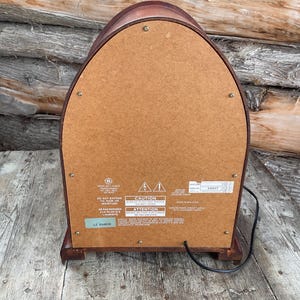 Vintage GE Wood Cathedral AM/FM Radio 1923 Replica Model 7-4100JA ...