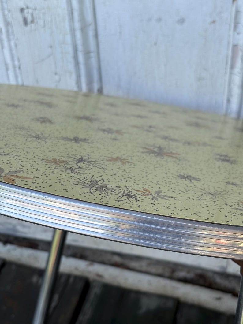 Value Of 1960 S Chrome And Formica Table