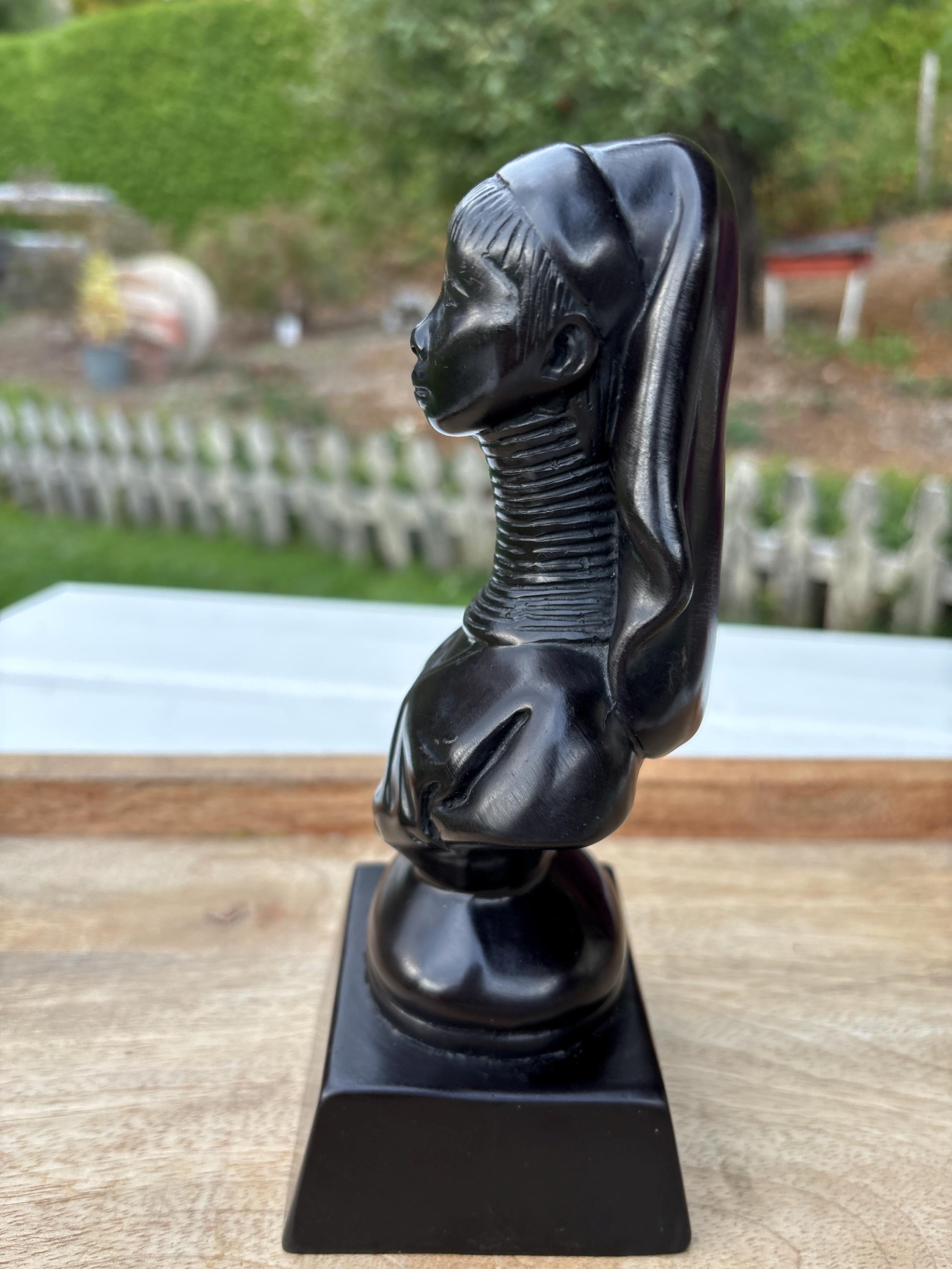 Vintage Thai Chiang Rai, Long Neck, Golden Triangle, Lady, Resin Statue ...