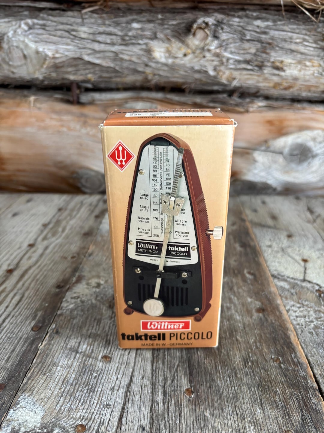 Wittner Taktell Piccolo Metronome, 1970s Model 836, in Box. - Etsy UK