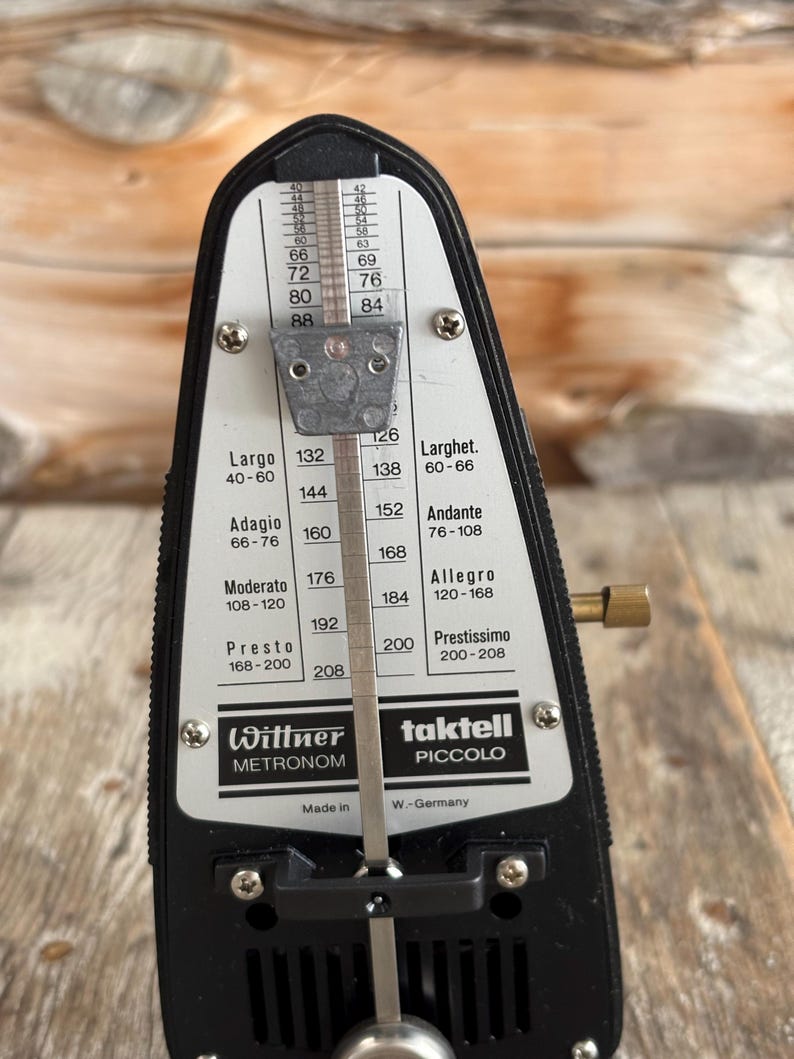 Wittner Taktell Piccolo Metronome, 1970s Model 836, in Box. - Etsy UK