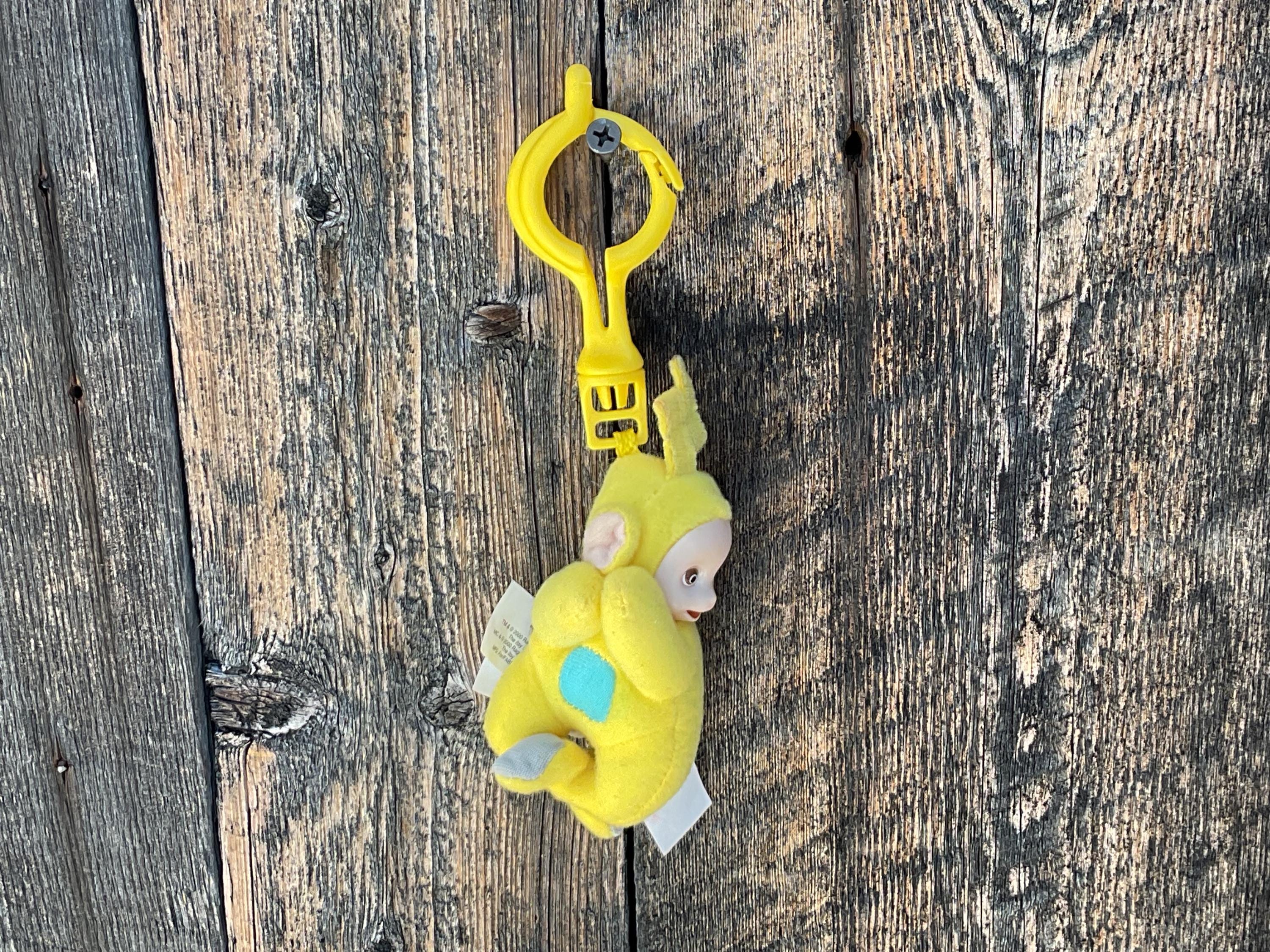 Mcdonalds Happy Meal Toy Yellow Teletubbies Lala Plush Clip Key Chain ...