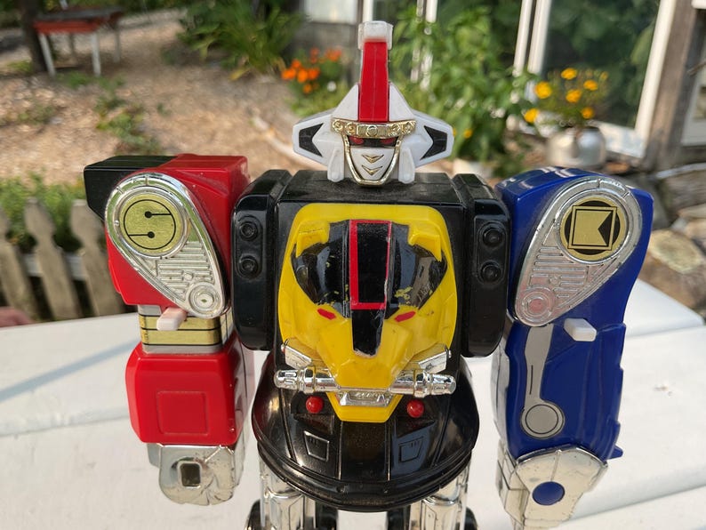 Mighty Morphin Power Rangers MINI NINJA MEGAZORD 1995 Vintage. - Etsy