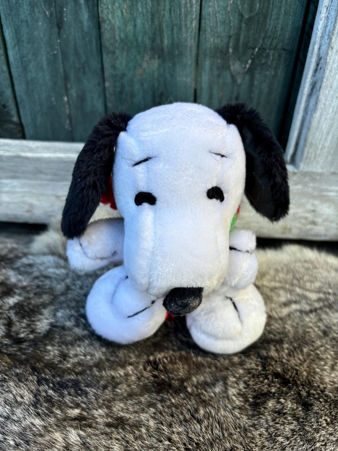 Vintage Snoopy Santa 1990 Mcdonalds Christmas Plush Stuffy 6”. - Etsy