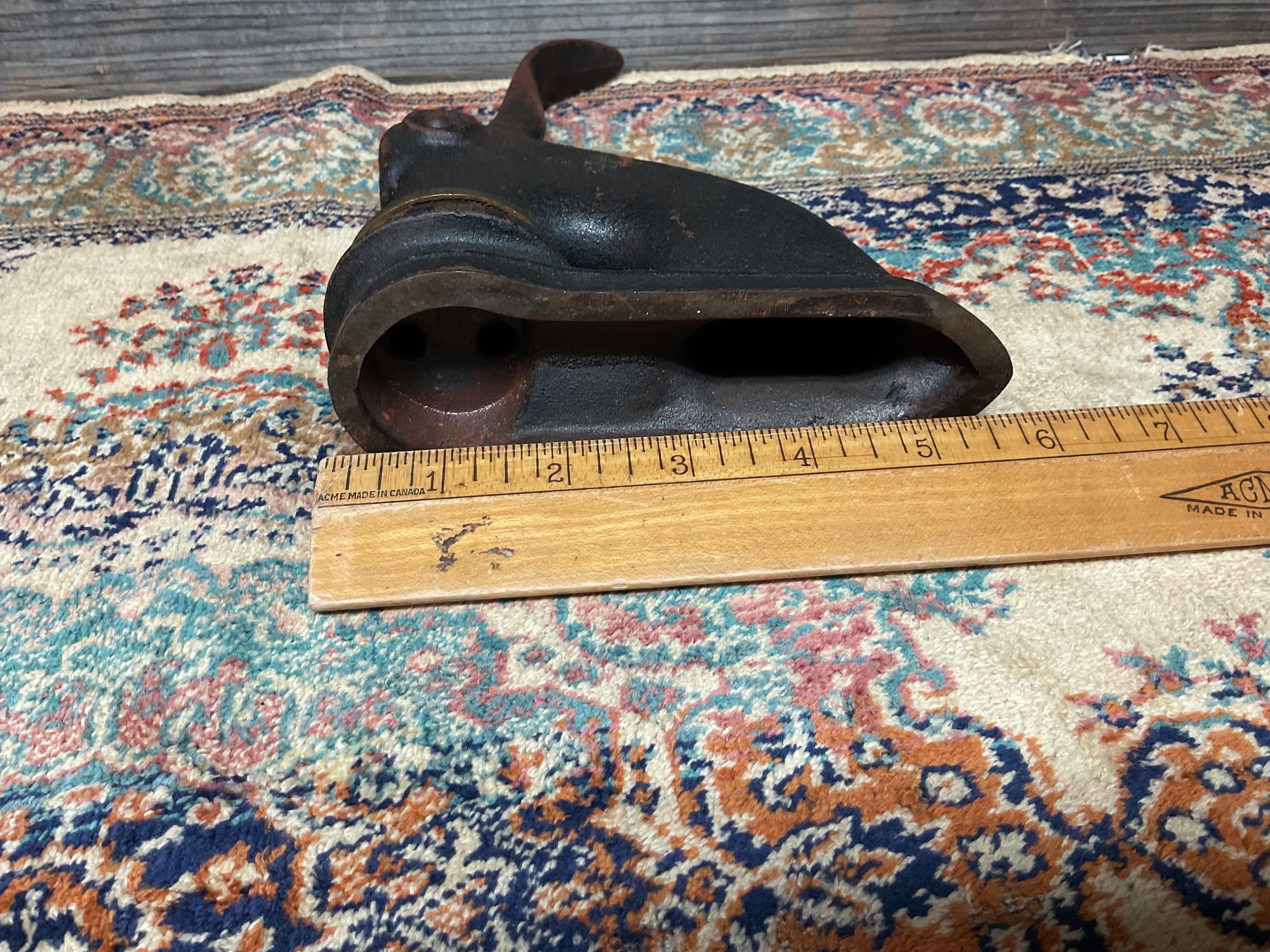 Vintage Cast Iron Office Seal Stamp Embosser, Notaire, Province De ...