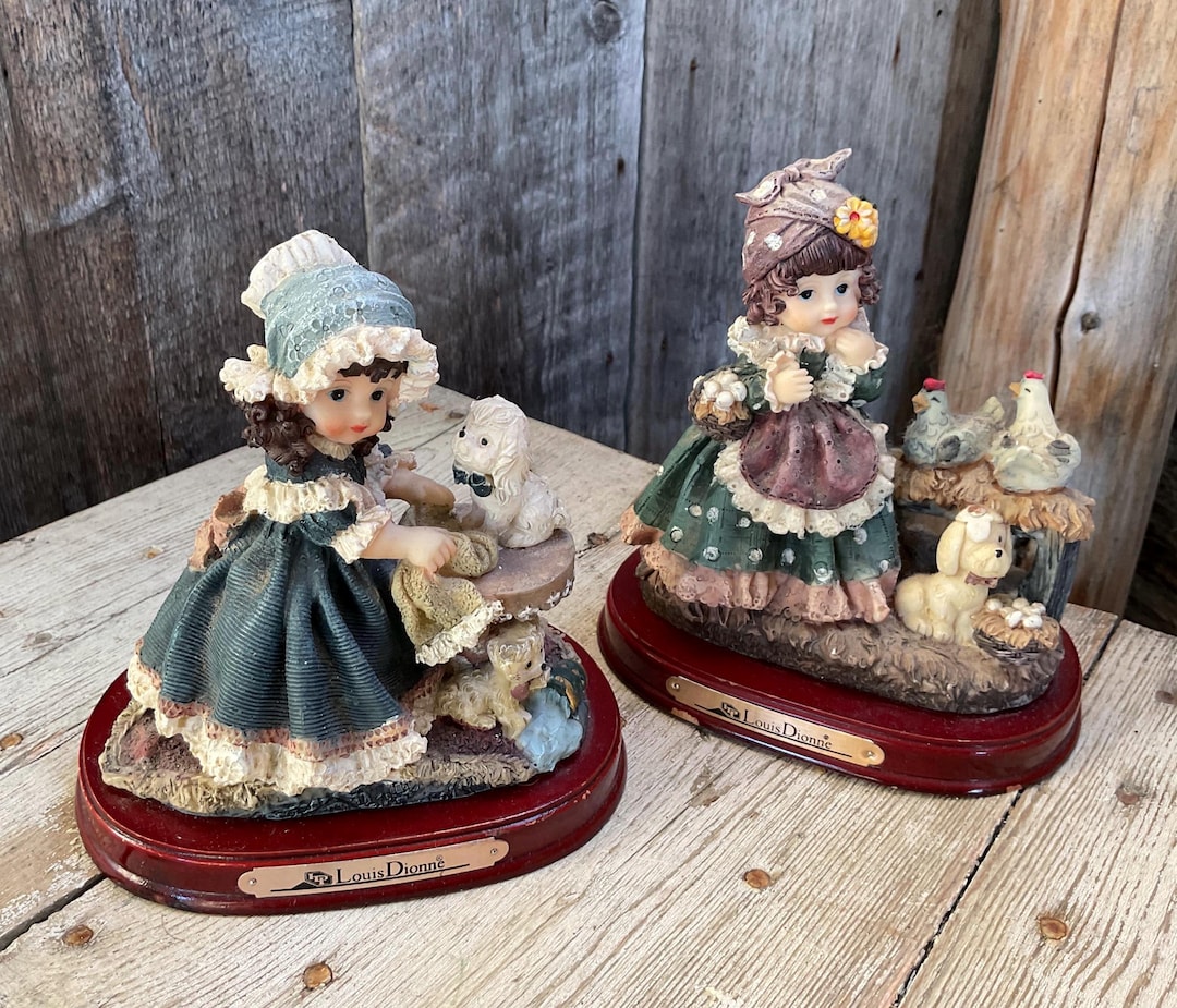 CHOOSE… Louis Dionne Vintage Collectible Resin Figurine Girl. - Etsy