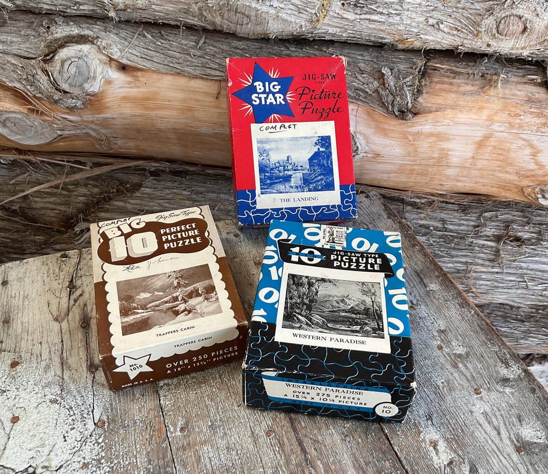 CHOOSE… Vintage Tuco Picture Puzzle, Upper Thames Country Rural Scene ...