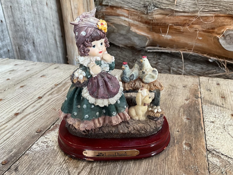 CHOOSE Louis Dionne Vintage Collectible Resin Figurine Girl. - Etsy