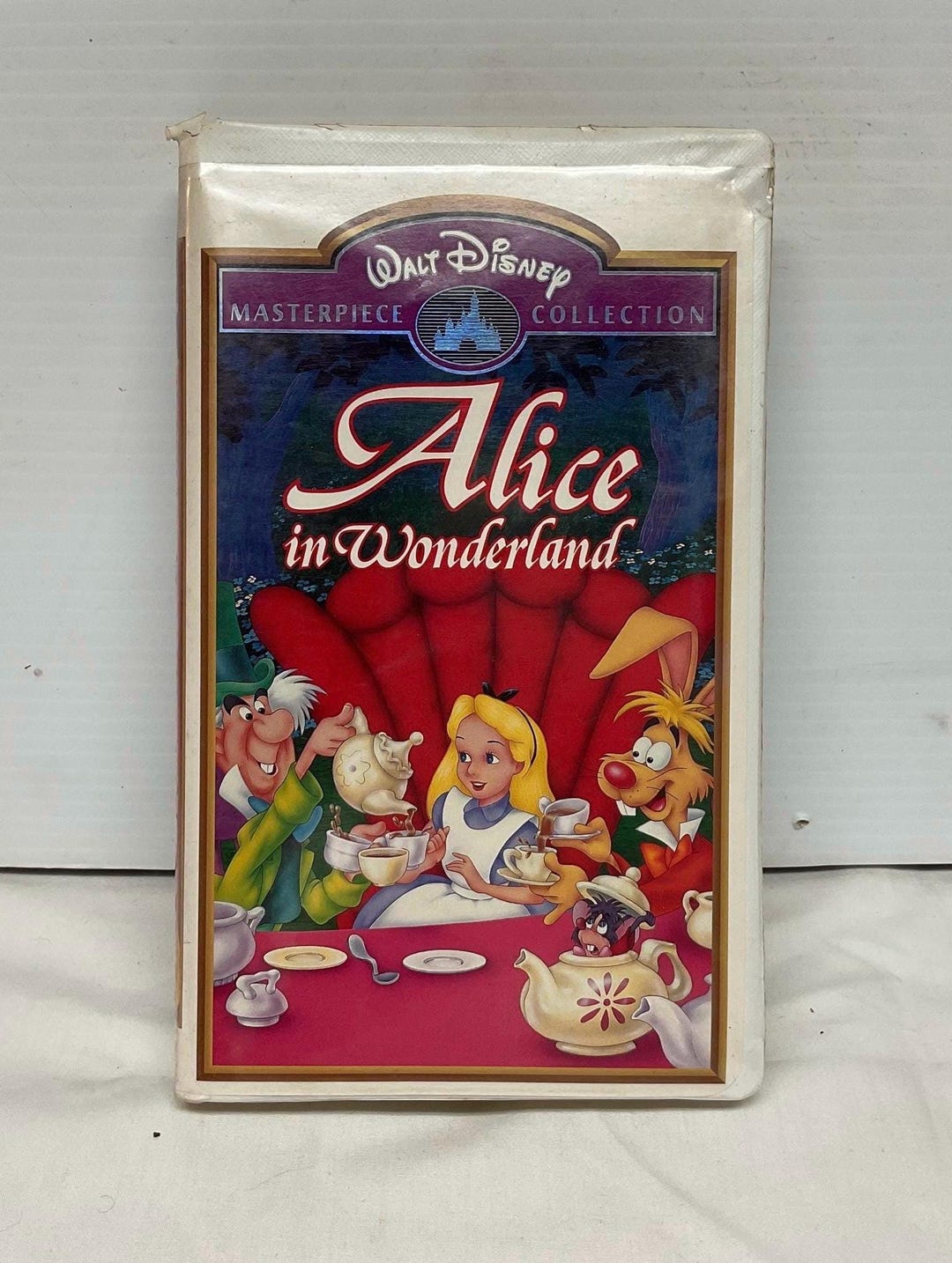 Alice in Wonderland (VHS, 1999) Clamshell Walt Disney Masterpiece ...