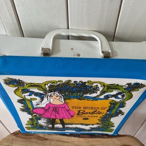 Case for Mattel World of Barbie Doll, Vintage 1968, Carrying Case for ...