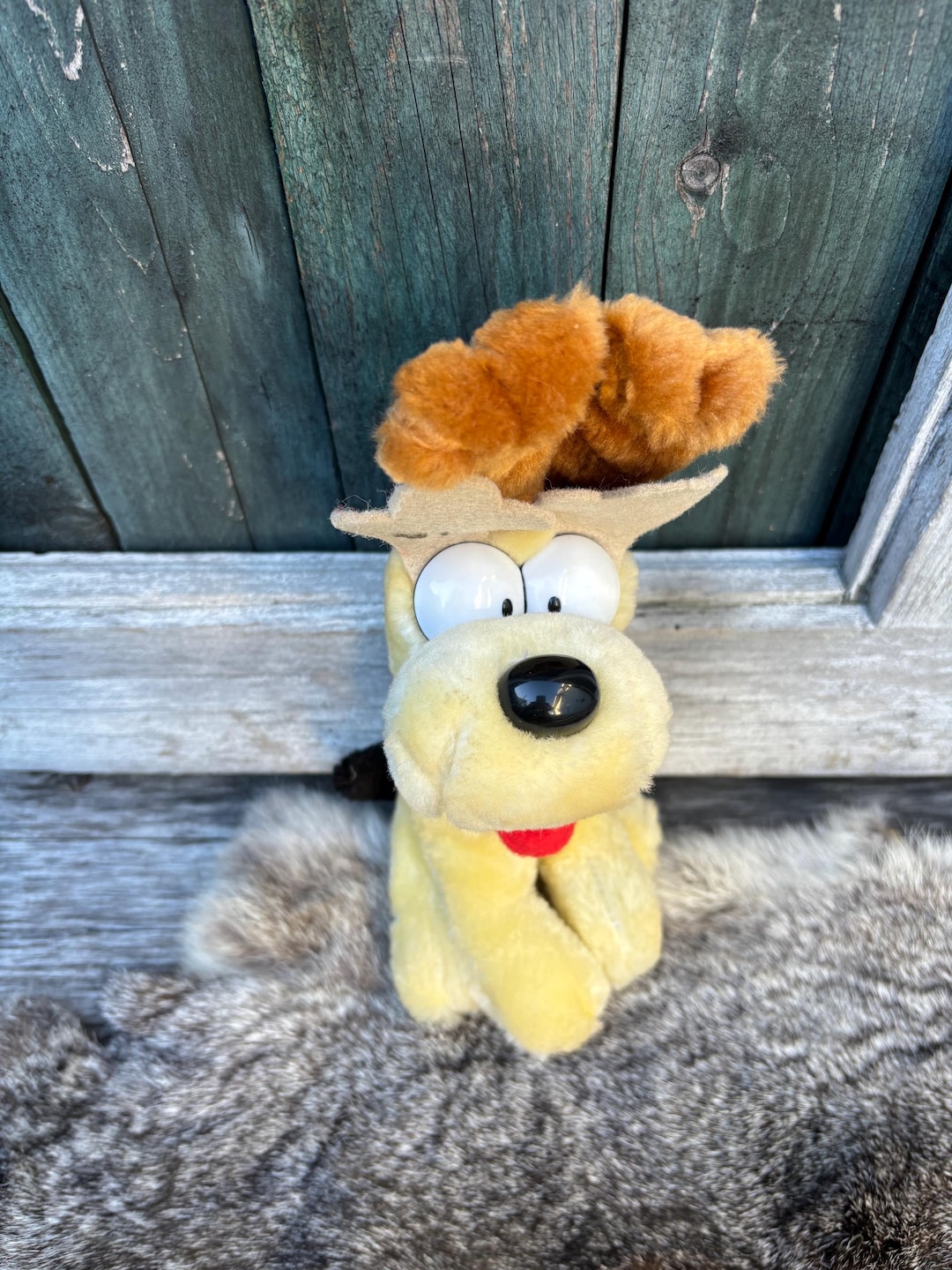 Vintage Garfield Odie the Dog Stuffed Animal Plush Toy 9.5" - Etsy