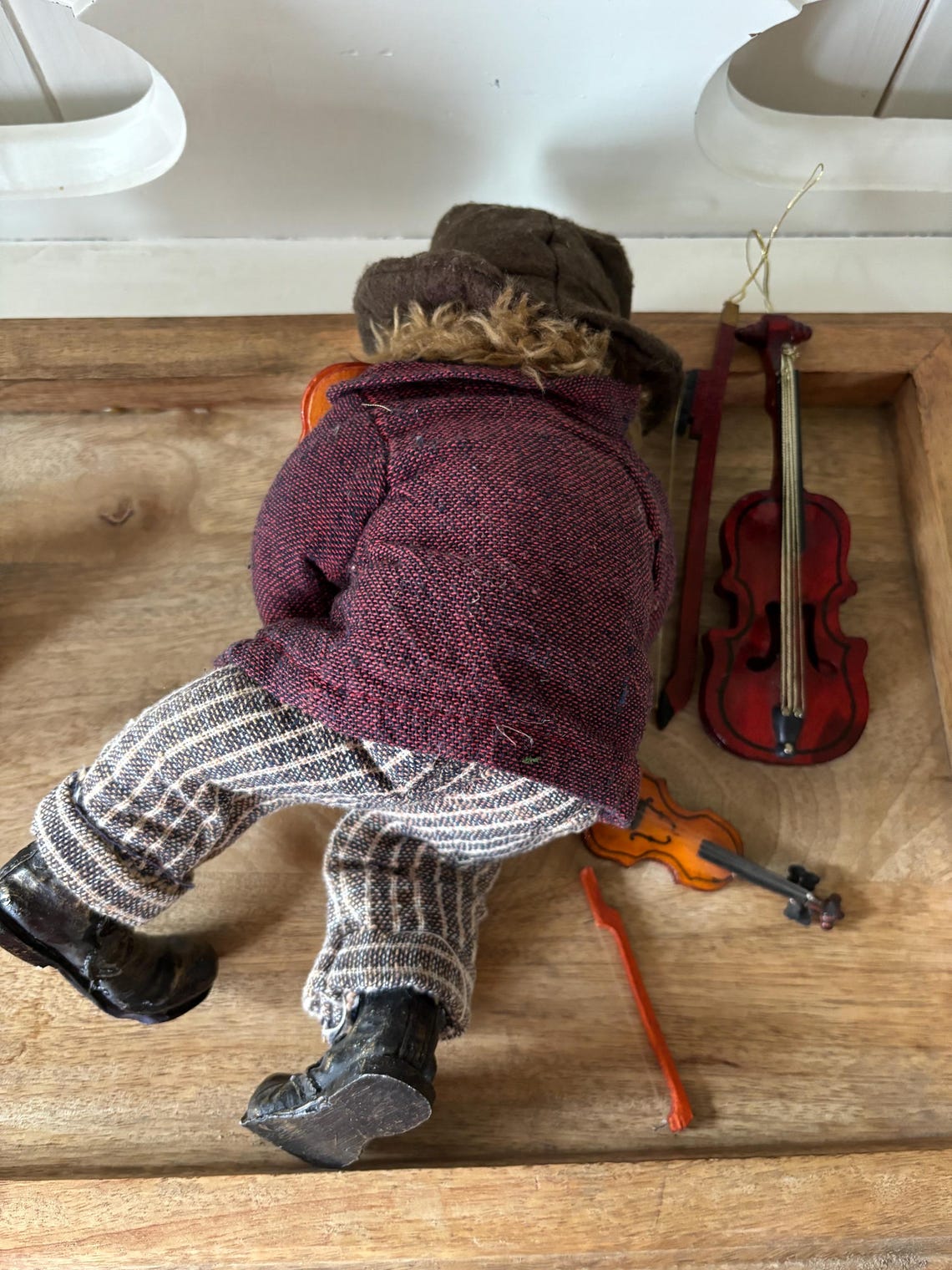 Vintage 1980s Hobo Clown Tramps Doll. Violin Playing Collection. - Etsy