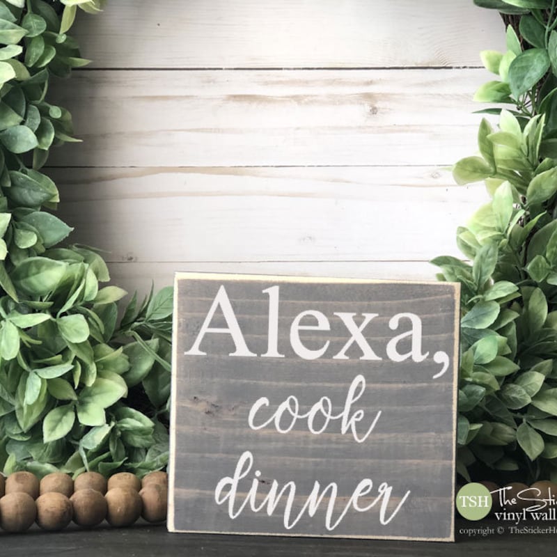 Humor Wood Kitchen Sign - Etsy