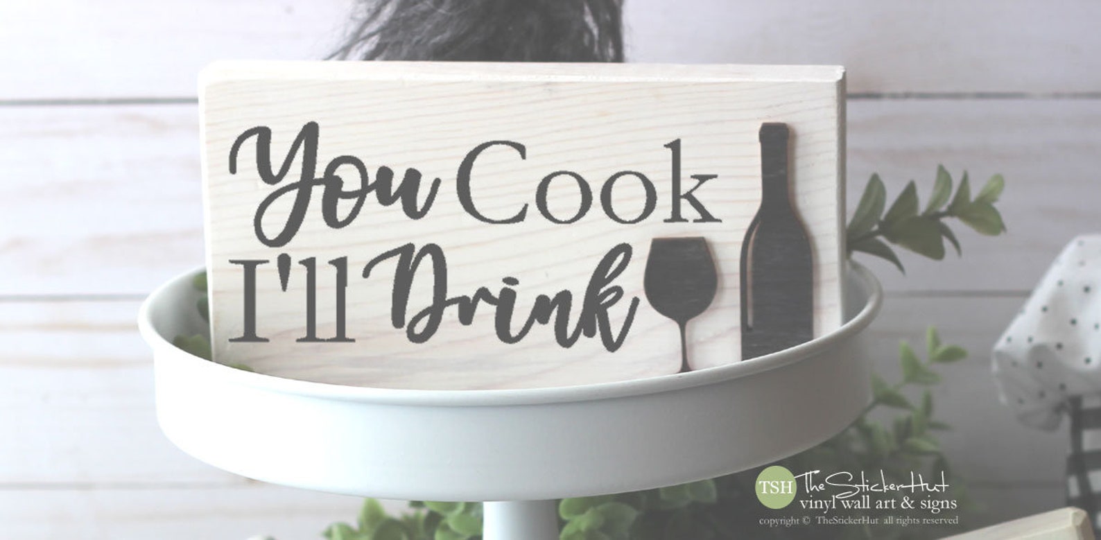 Kitchen Cooking Signs Tiered Tray Set Mix and Match Items | Etsy