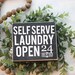 Laundry Sign Mini Block Funny Sign Laundry Room Decor Fluff Fold ...