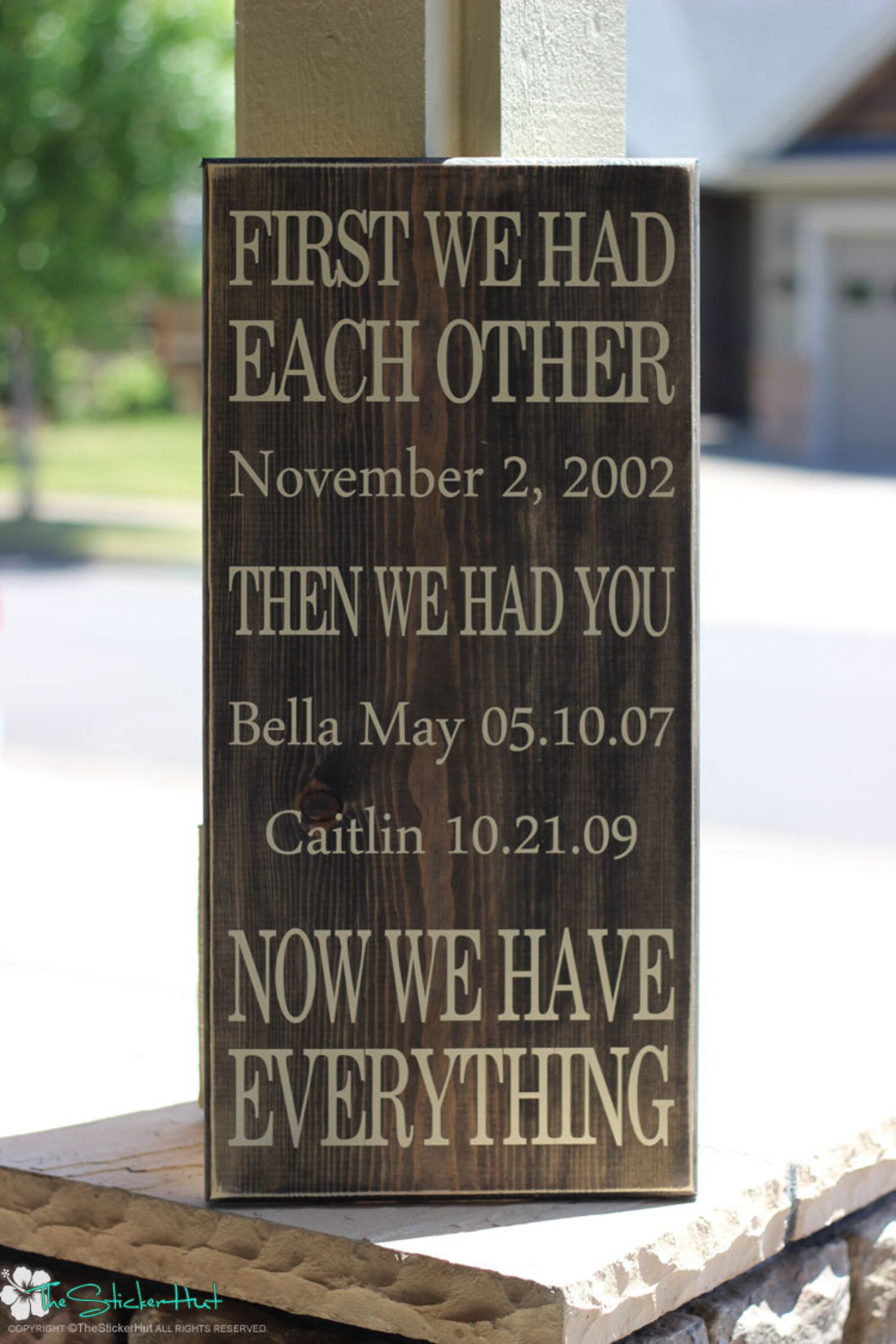 First We Had Each Other Then We Had You Now We Have Everything - Etsy