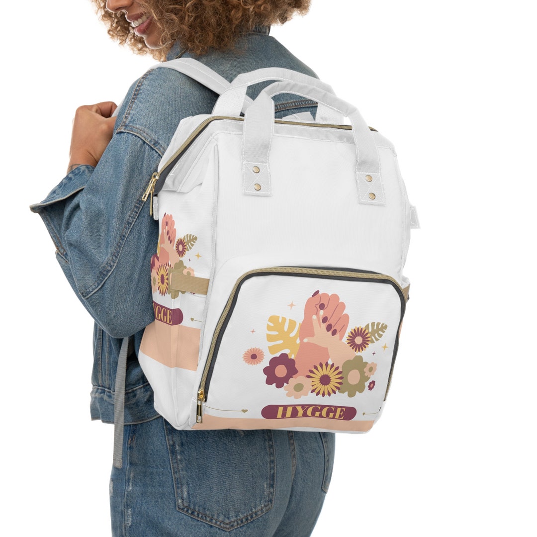 Diaper Backpack, HYGGE Baby, Nordic Design, Gift Box, Organic Cotton ...