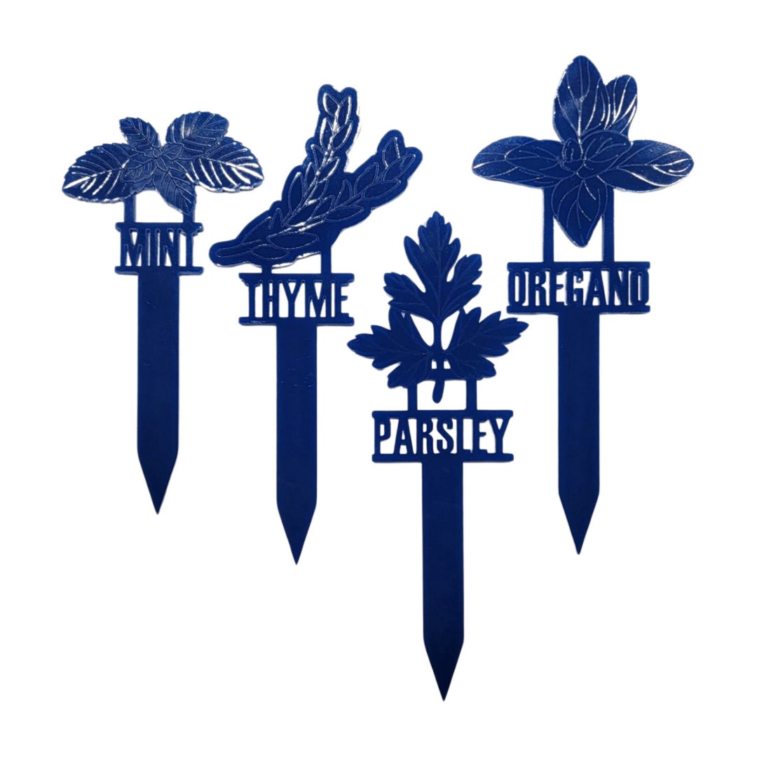 Jumbo Illustrative Garden Stakes-plant Stakes-plant Identification ...