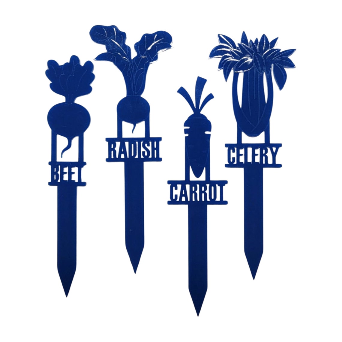 Jumbo Illustrative Garden Stakes-plant Stakes-plant Identification ...