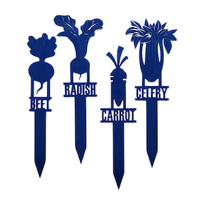 Jumbo Illustrative Garden Stakes-plant Stakes-plant Identification ...