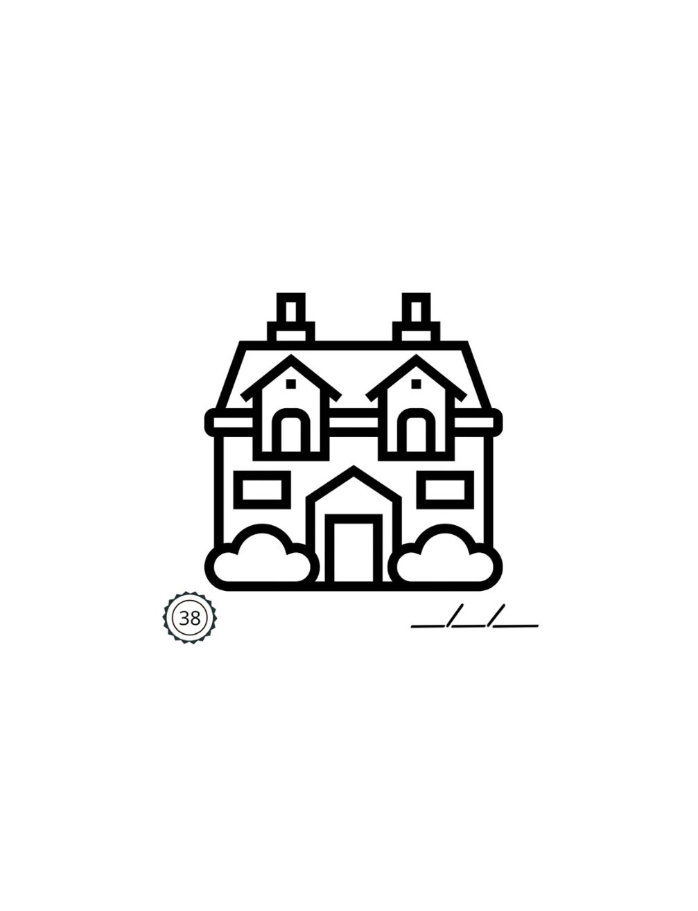 Bold & Easy Coloring Book: Fun House for Kids and Adults - Etsy