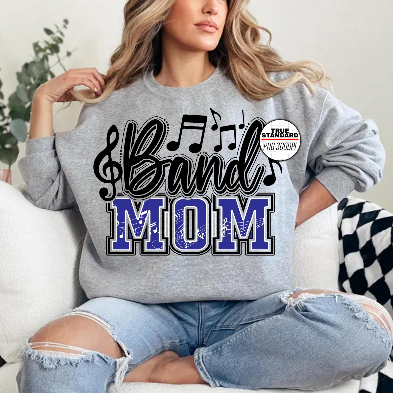 Band Mom PNG Image, Band Mom Black PNG, Mom, Marching Band Blue Design ...