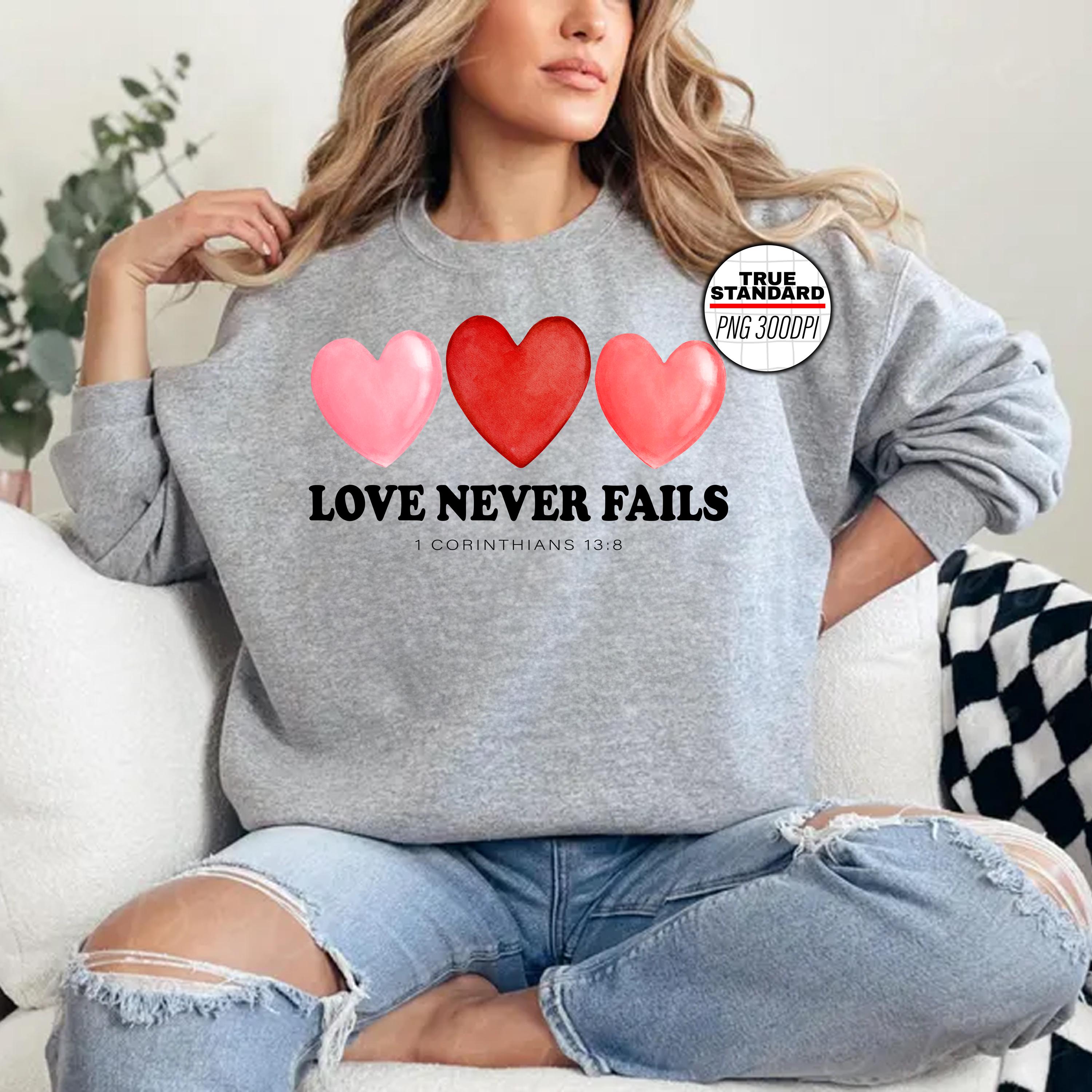 Love Never Fails Png, Candy Hearts Png, Christian Valentine Png ...