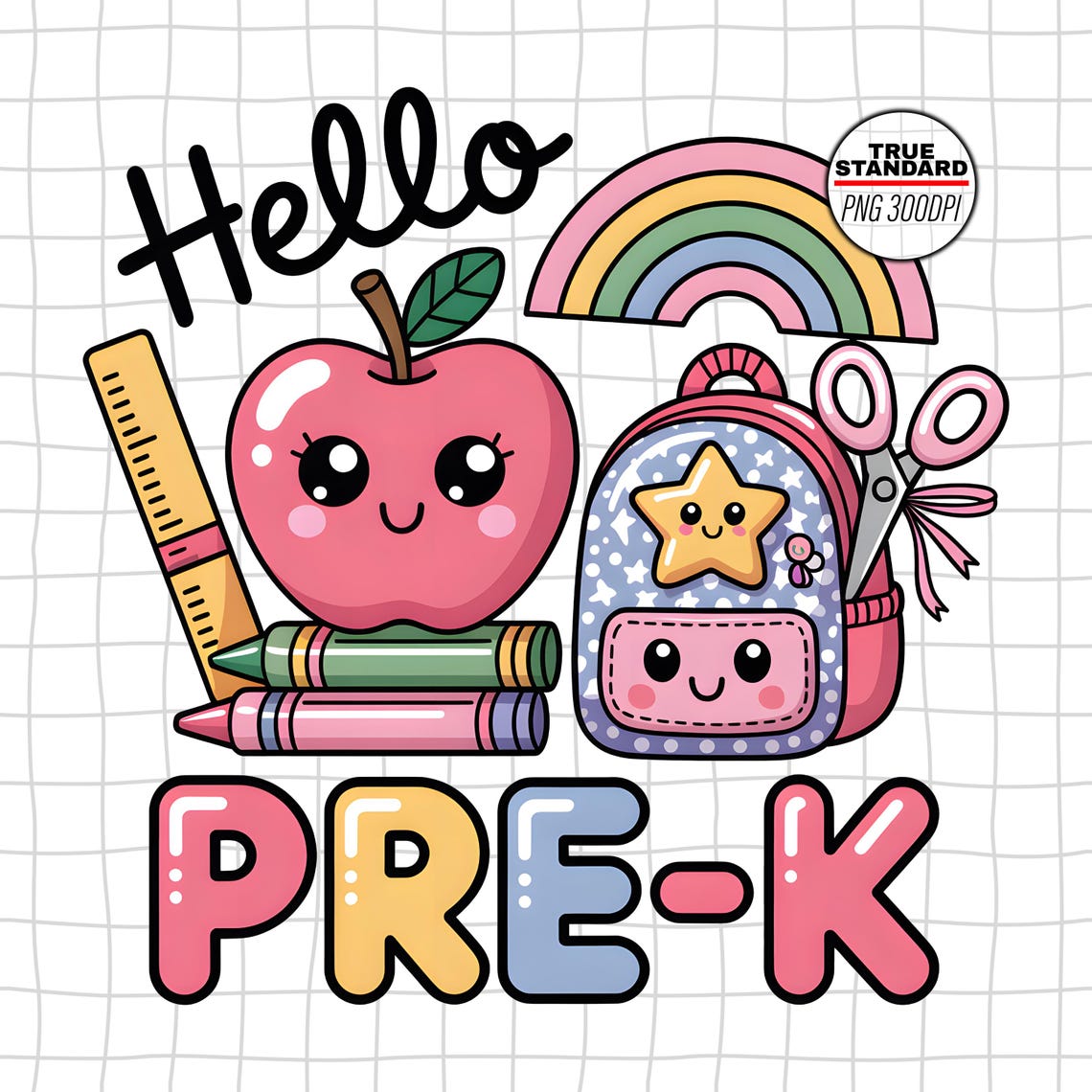 Hello Pre-k Sublimation, Hello Pre K Png, Pre K Png, Pre Kindergarten ...
