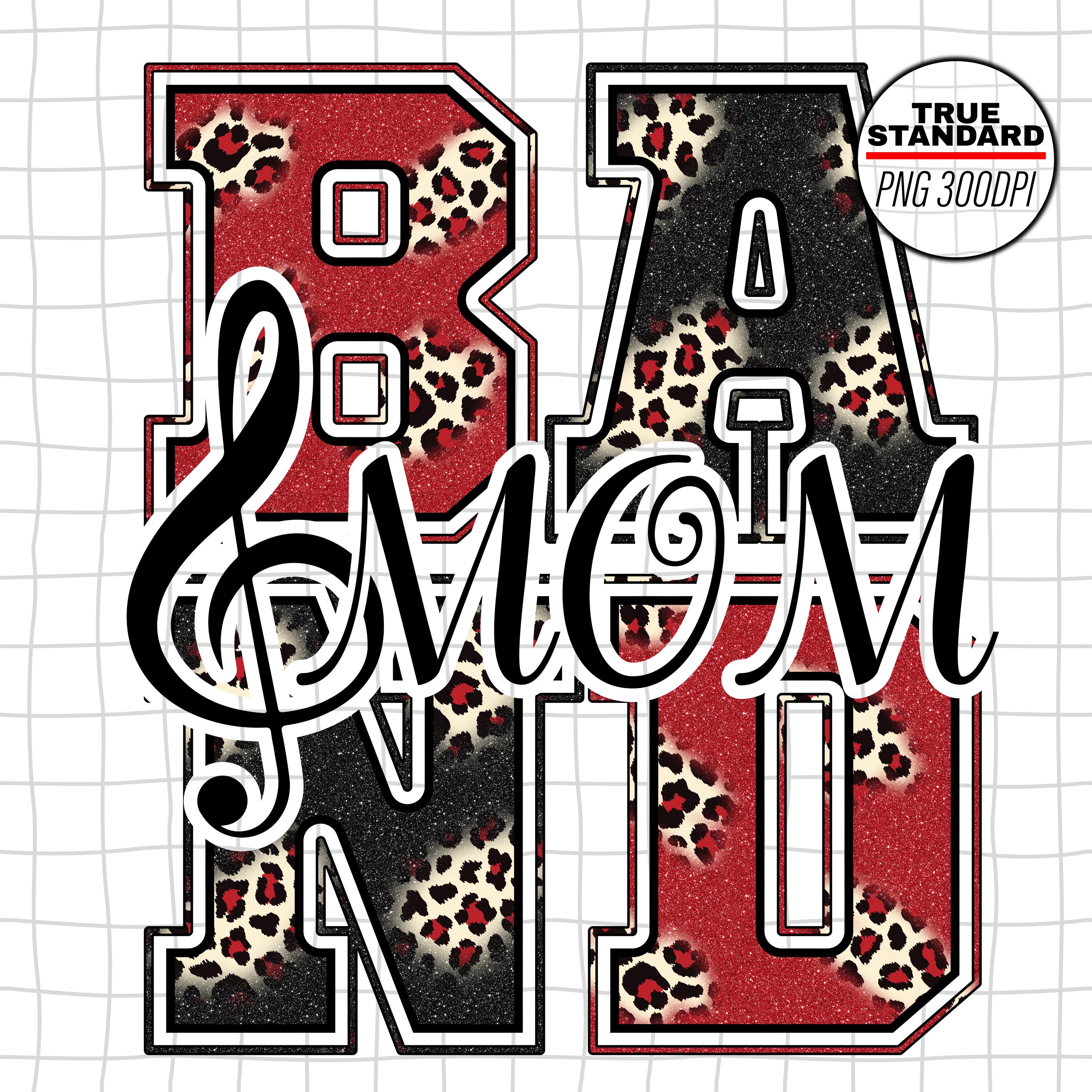 Band Mom PNG Image, Marching Band Leopard Maroon Design, Sublimation ...