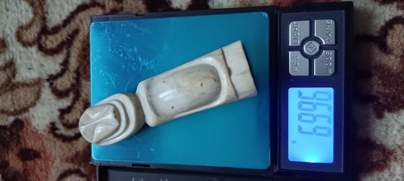Early to Midday 20c. Yupik Eskimo Inuit Figurine Billiken - Inuit's Toy ...