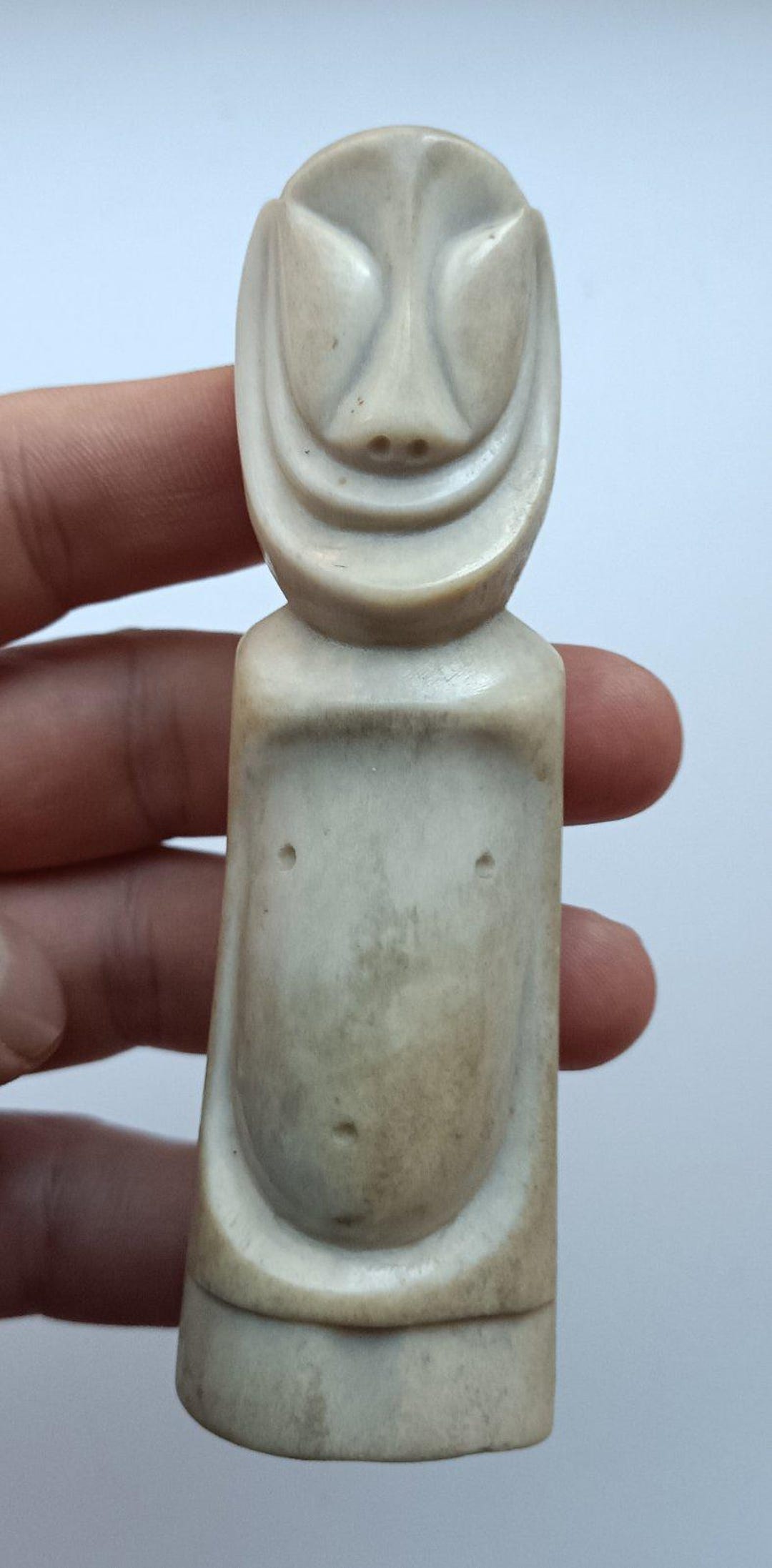 Early to Midday 20c. Yupik Eskimo Inuit Figurine Billiken - Inuit's Toy ...