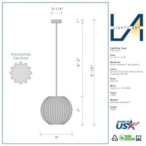 TRIPLE PENDANT SET - Navy Sphere Pendant Light Set 3 Pieces - Kitchen ...