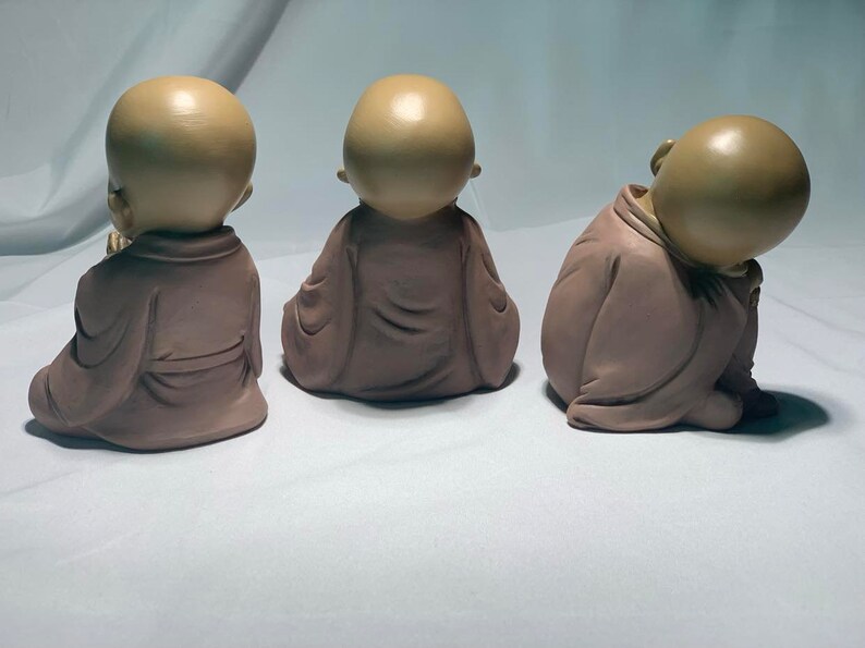 Sitting Buddhist Monks - Etsy