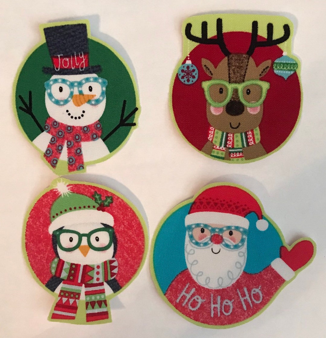 NEW! 8 of Cutest Little Christmas Characters With Glasses Featuring ...