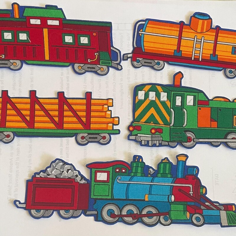Train Fabric - Etsy