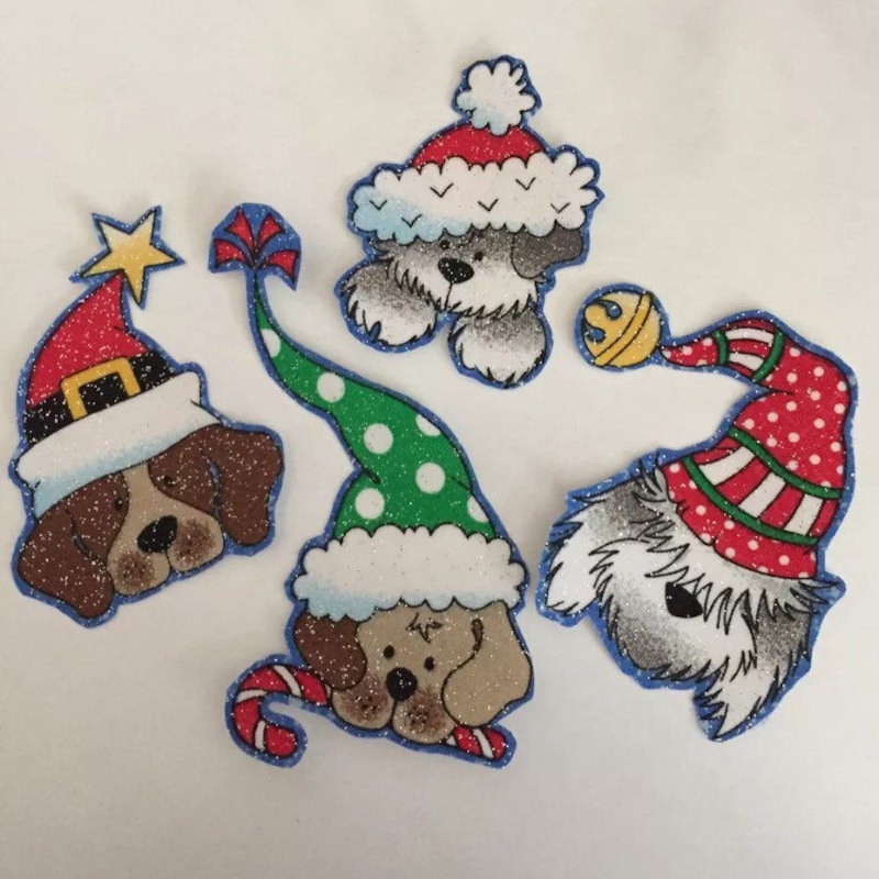 Dog Appliques - Etsy