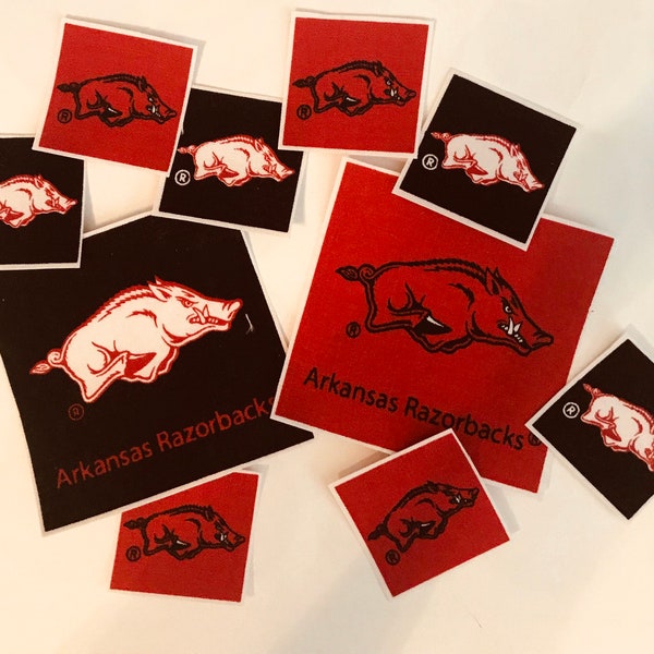 Razorback Applique - Etsy