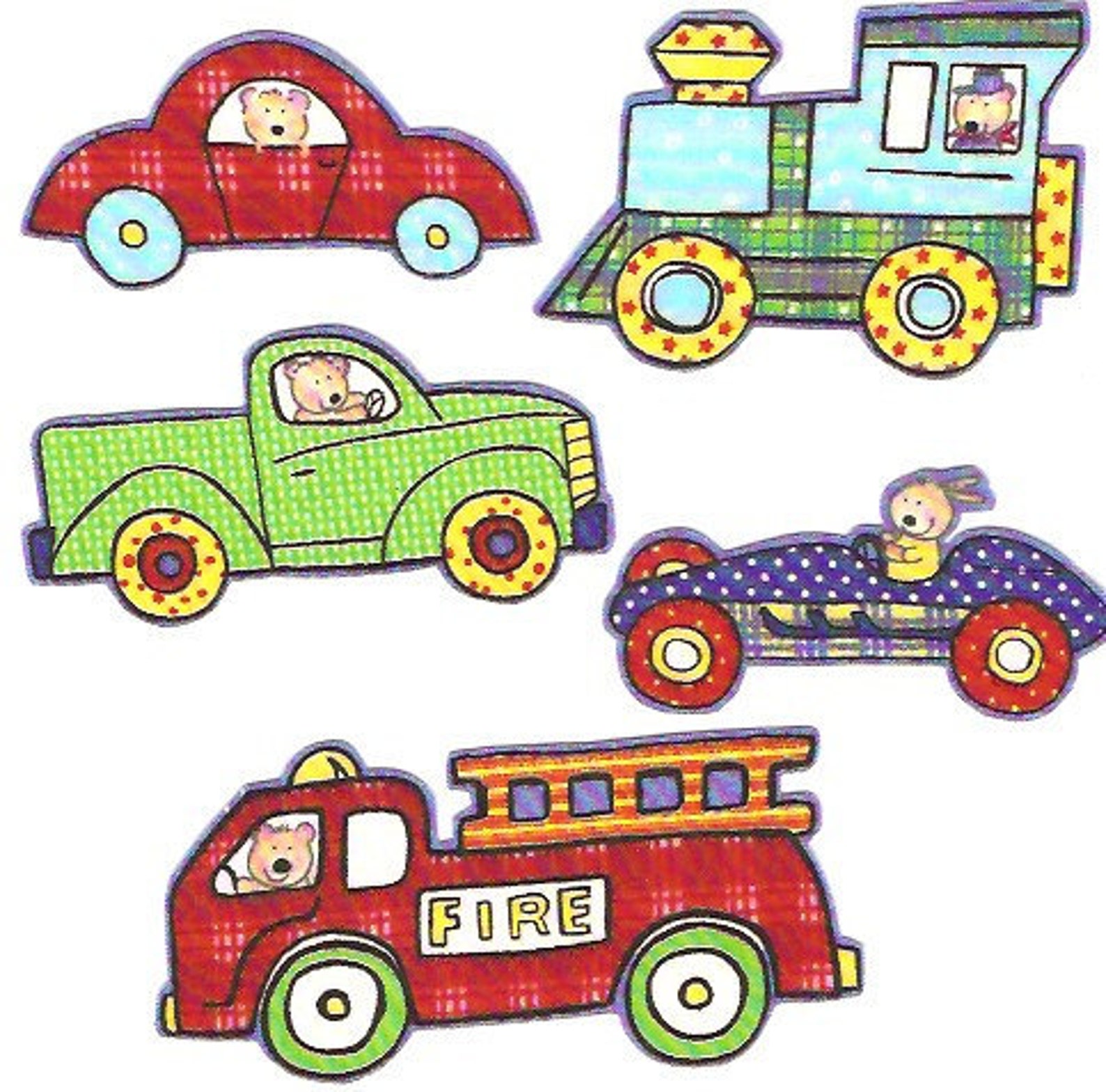 Toddler Toys Iron on Fabric Appliques Cute for Baby Showers | Etsy