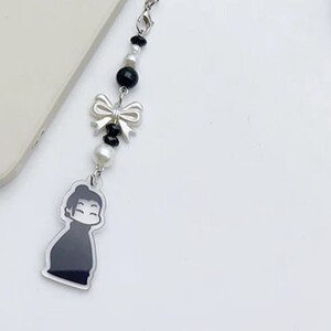Gojo & Geto Keychain Set | Minimalist JJK Couple Gift | Matching Anime ...
