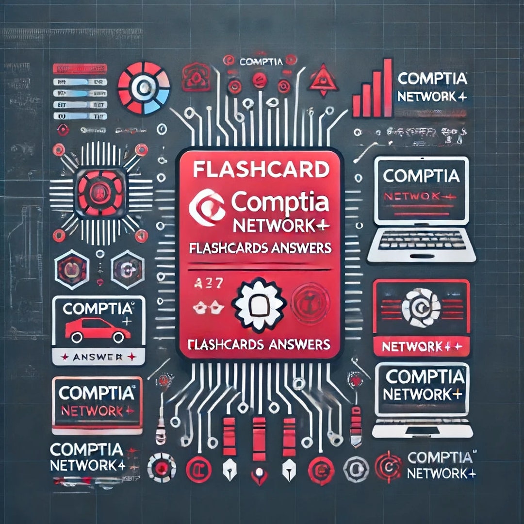 Comptia Network Flashcards - Etsy
