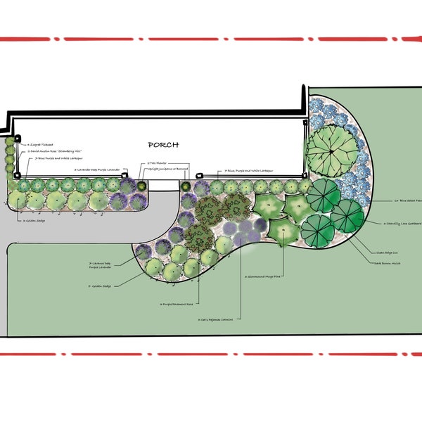 Zone 7 Landscape Design - Etsy