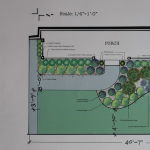 Custom Landscape/ Garden Design - Etsy