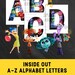 Inside Out Alphabet Classroom Decor Poster Learn Alphabet Inside Out ...