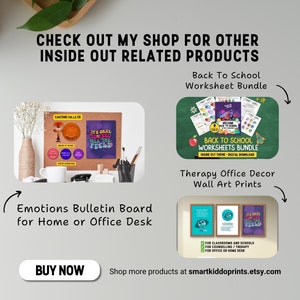 Inside Out 2 Activity Worksheet Emotional Intelligence Printable ...