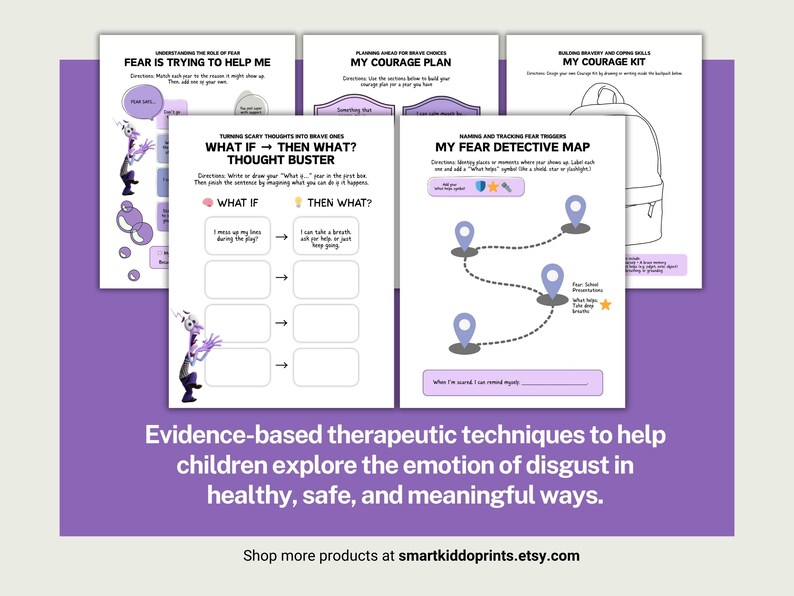 Inside Out Emotional Regulation Toolkit Feelings Workbook for School ...